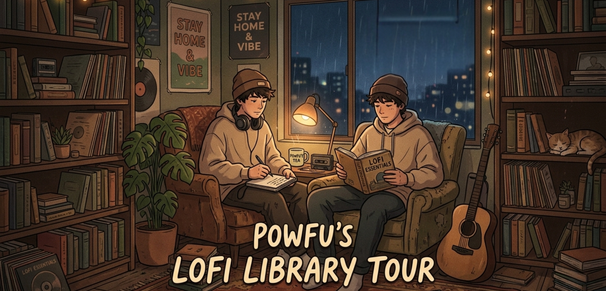 Powfu Announces the Lofi Library Tour: A Unique 2026